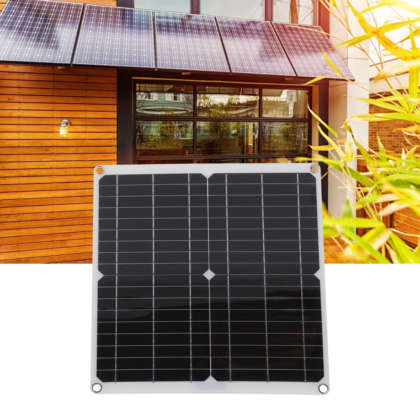 25W Solar Panel Kit For RV, Camping Outdoor Use, Includes Controller ...