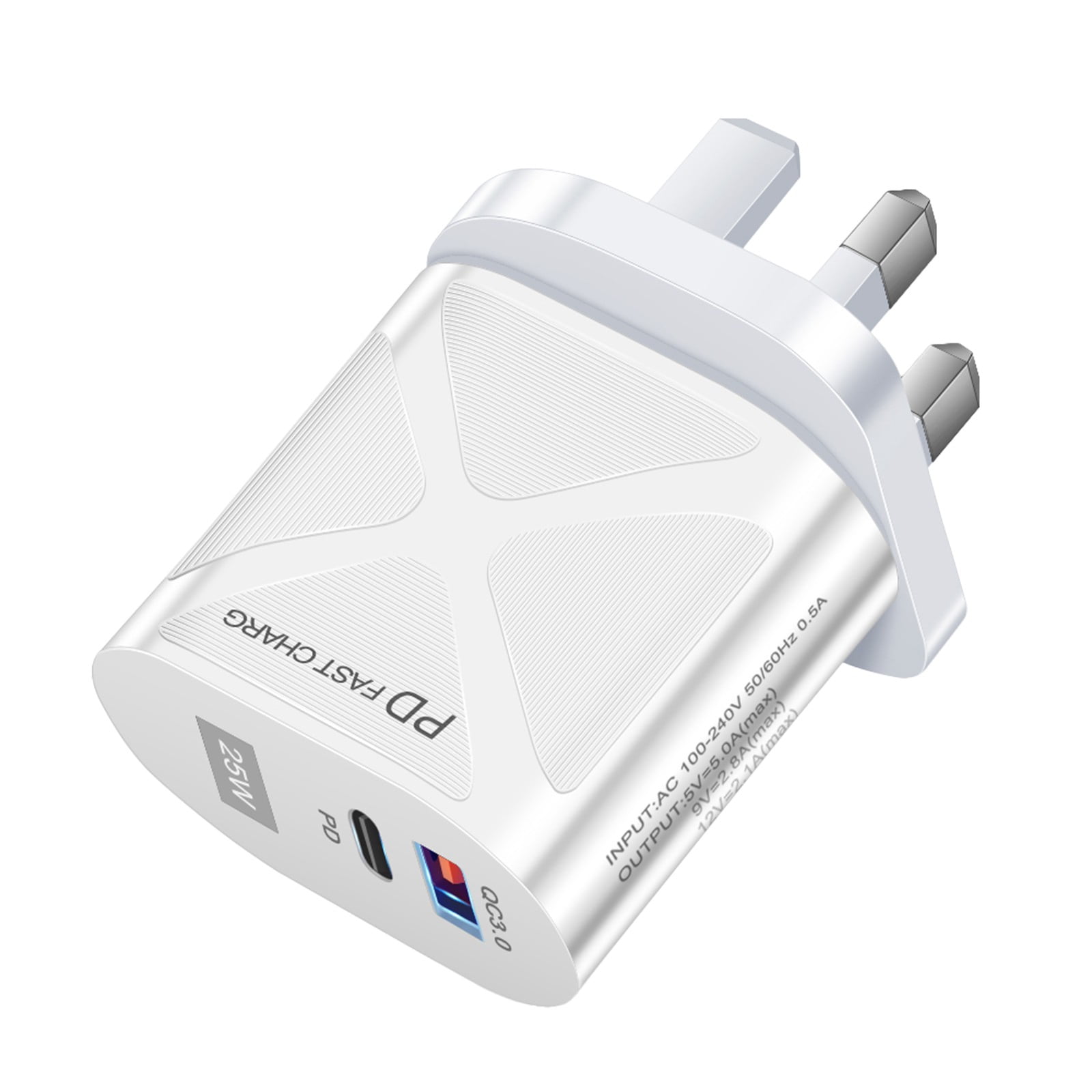 25W USB C Fast Charger Port PD Powered + Fast Charger Wall Charger ...