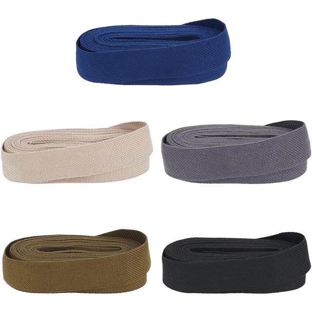 25Yards Cotton Webbing Strap 1 Inch Wide Heavy Cotton Webbing Fabric ...