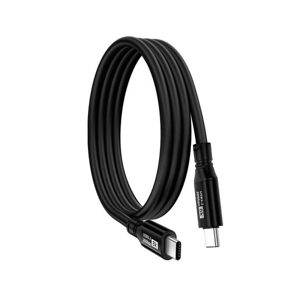 25cm-2m Fast Charging USB C Cable Cord 20Gbps Data Transfer Line ...