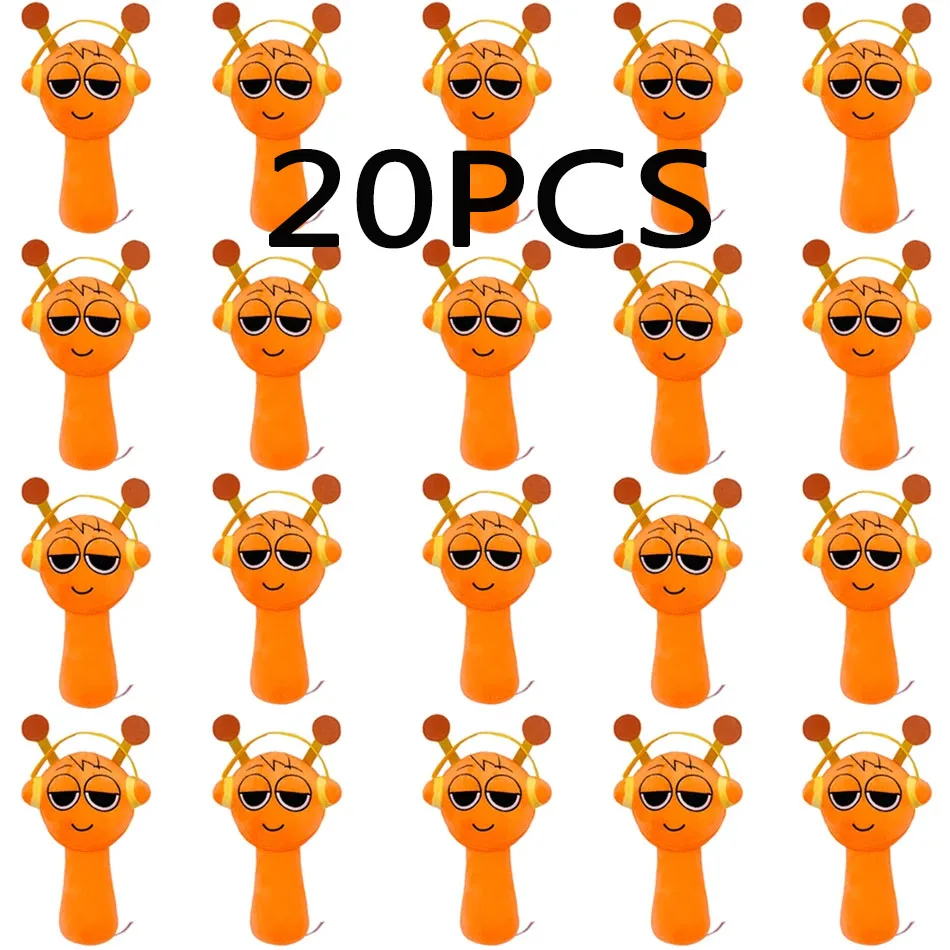 25cm 4-20pcs Sprunki Plush Toys Sprunki Plush Doll Sprunki Game Cartoon ...