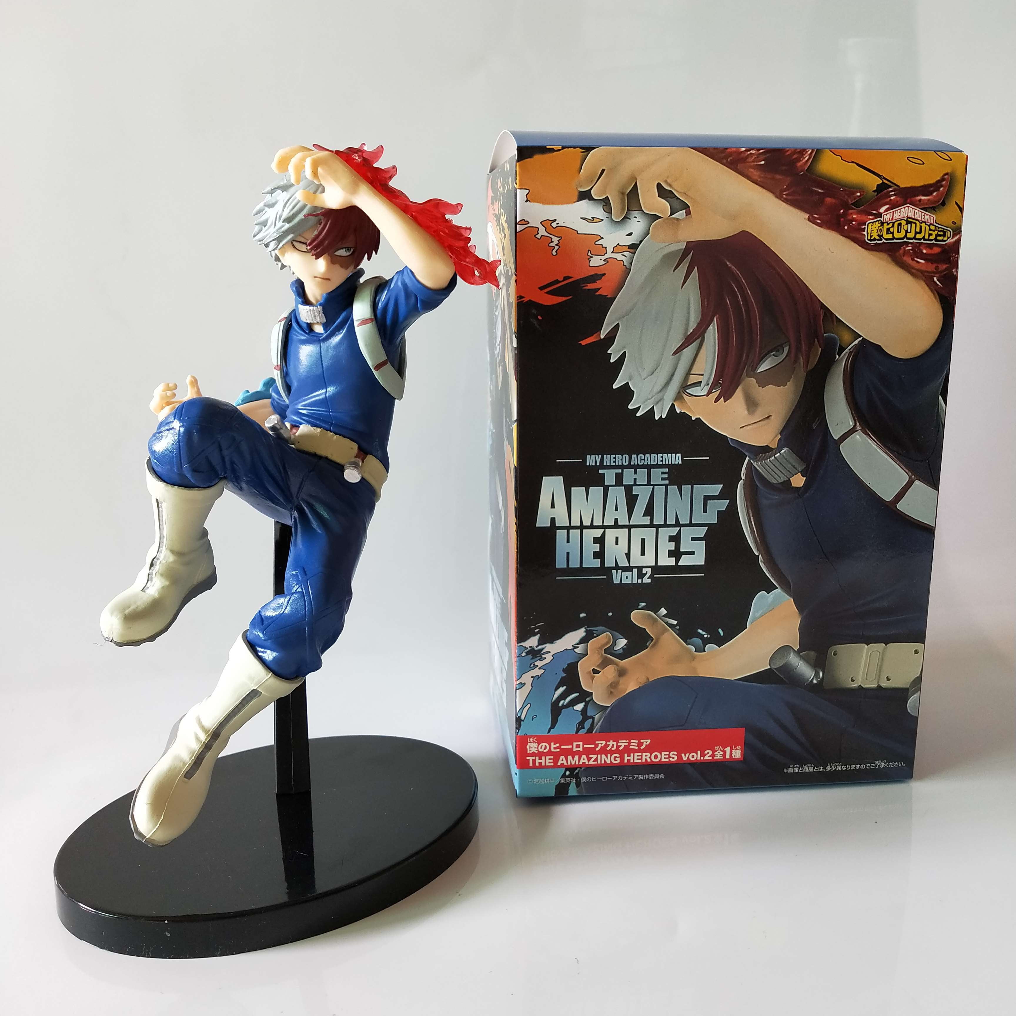 25cm Anime My Hero Academia Figure PVC Age of Heroes Figurine Deku ...