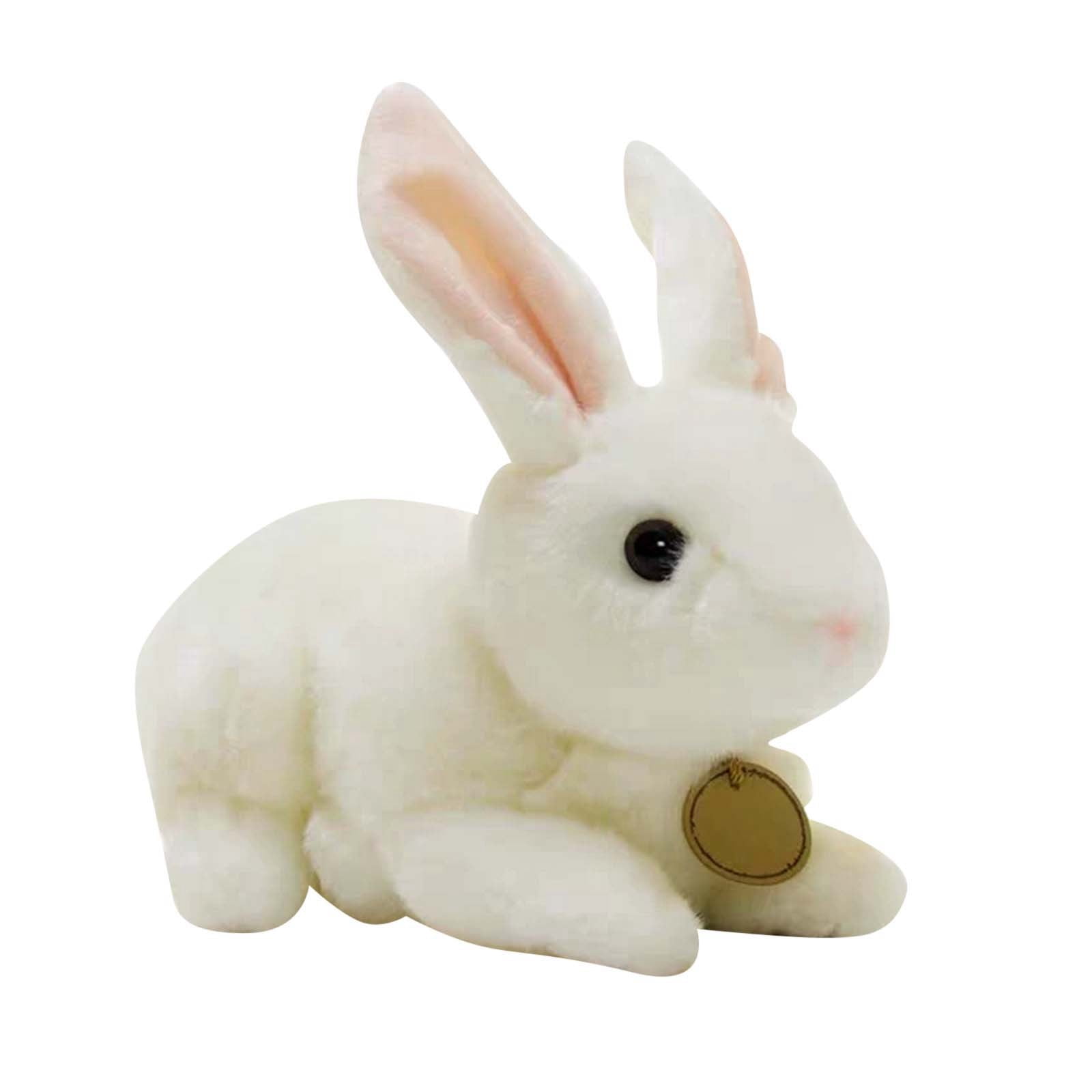 25cm Bunby Realistic Bunny Toy unny Plush Toy Lifelike Bunny Doll ...