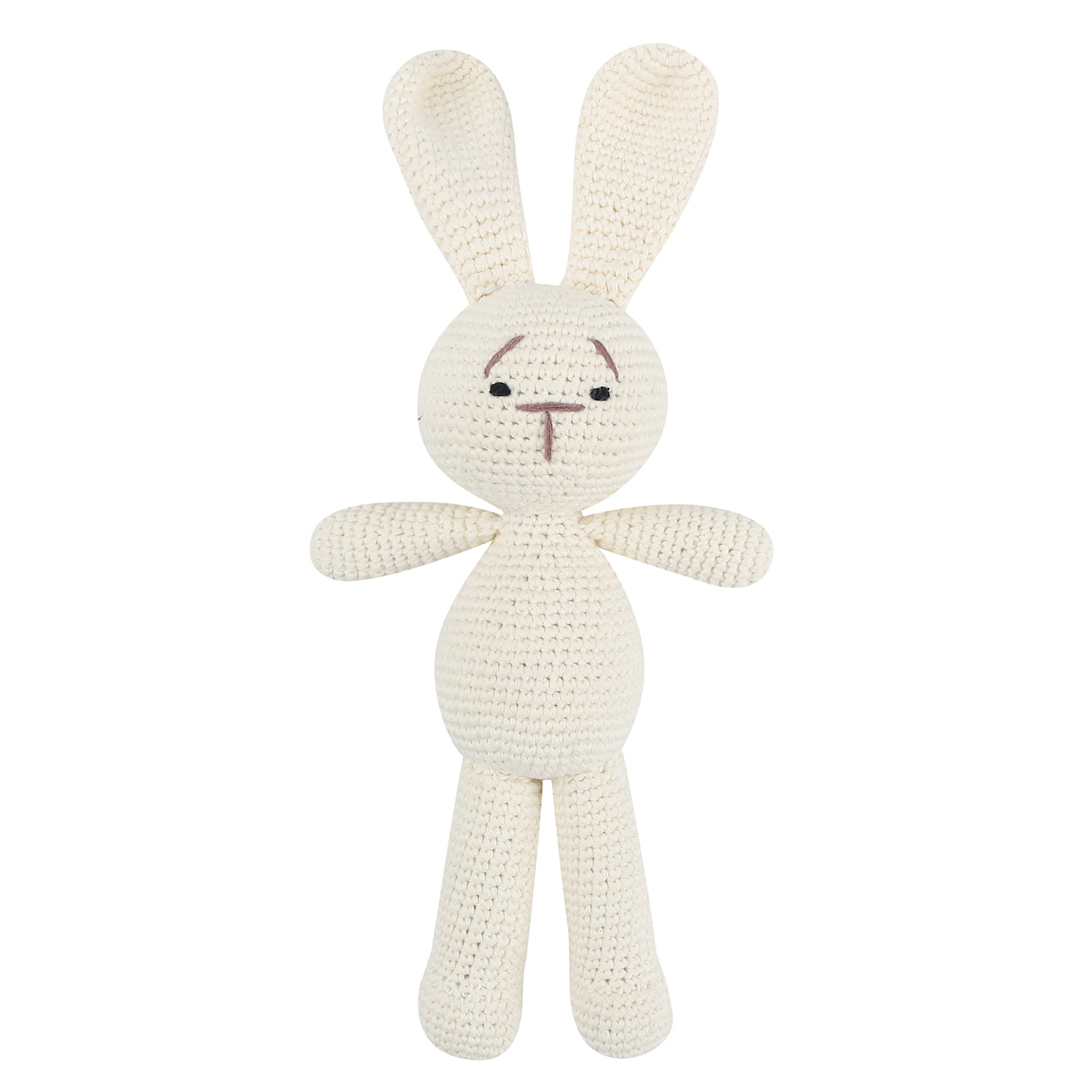 25cm Crocheted Cuddle Doll Stuffed Toy Cotton Filled Loneliness Comfort ...