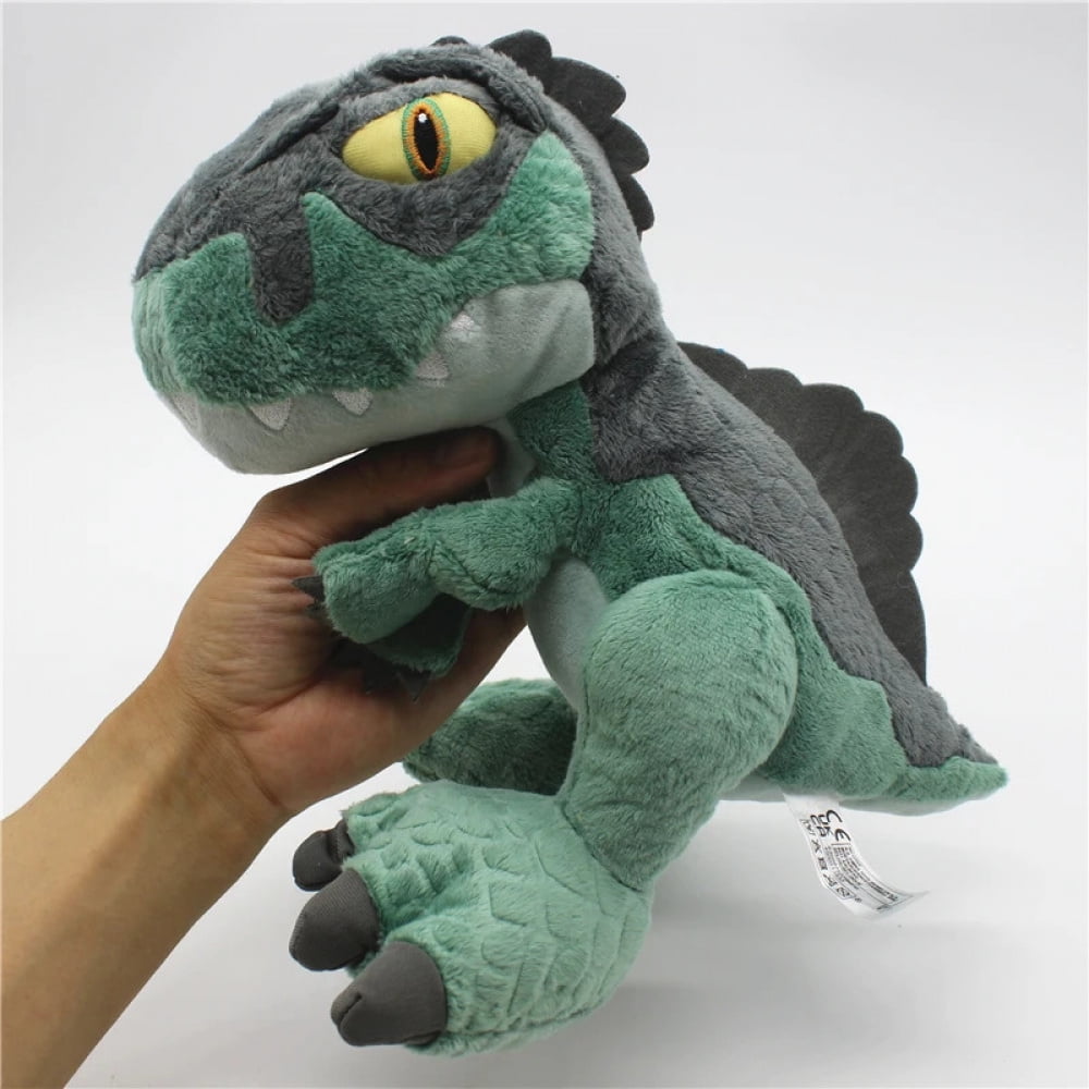 25cm Dinosaur Plush Toy Lifelike Triceratops Ankylosaur Stegosaur T-rex ...