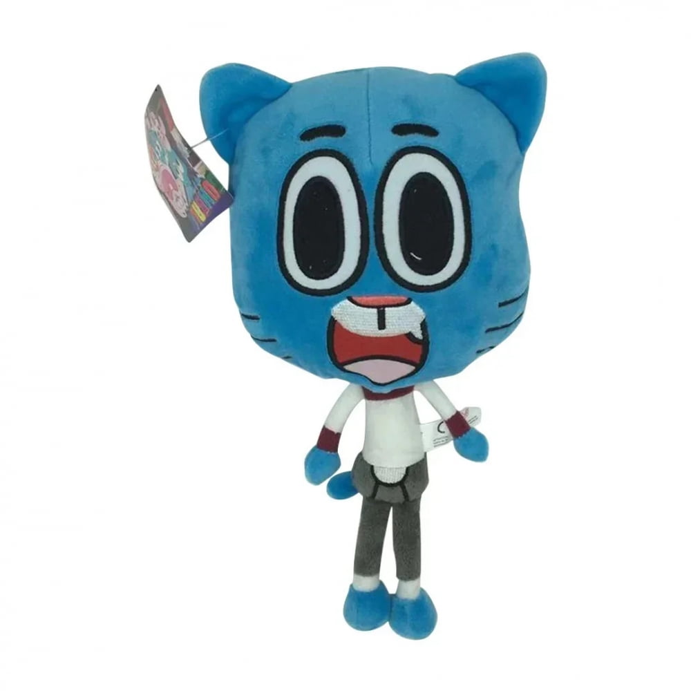 25cm Miniko Cartoon Amazing World Gumball Darwin Anais Plush Toys Cute ...
