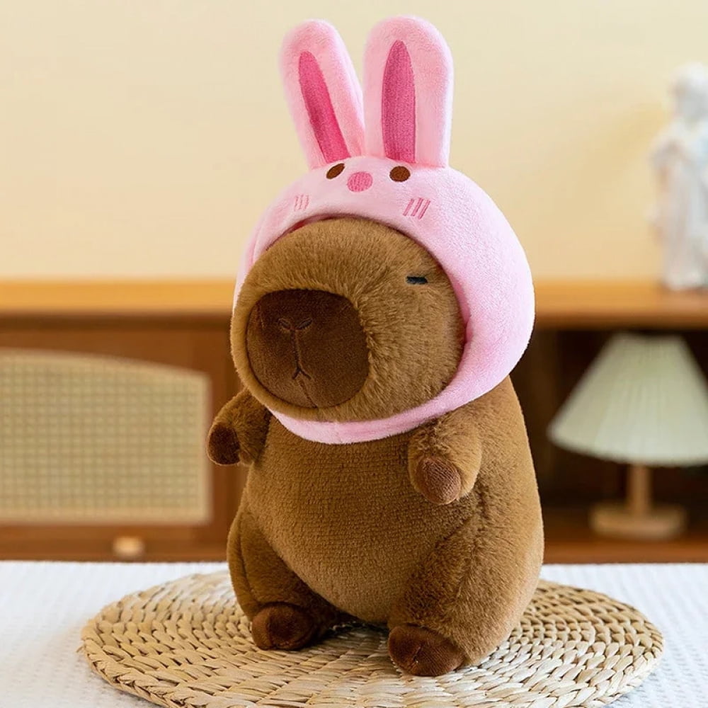 25cm Series Capybara Plush Simulation Capibara Anime Fluffty Toy Cute ...