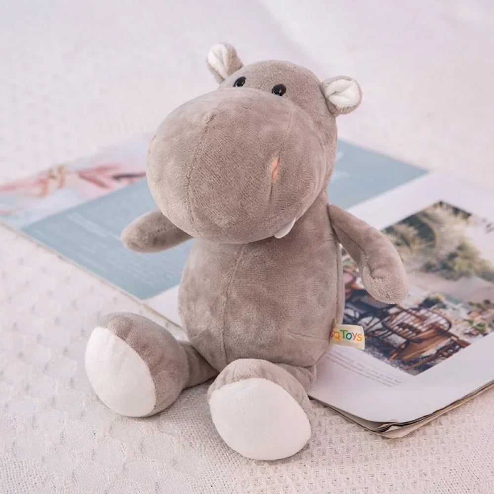 25cm Stuffed Lifelike Lion Tiger Elephant Monkey Leopard Giraffe ...