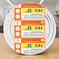25ft 14/2 NM-B Indoor Electrical Wire, 14 Gauge Solid Copper Cable with ...