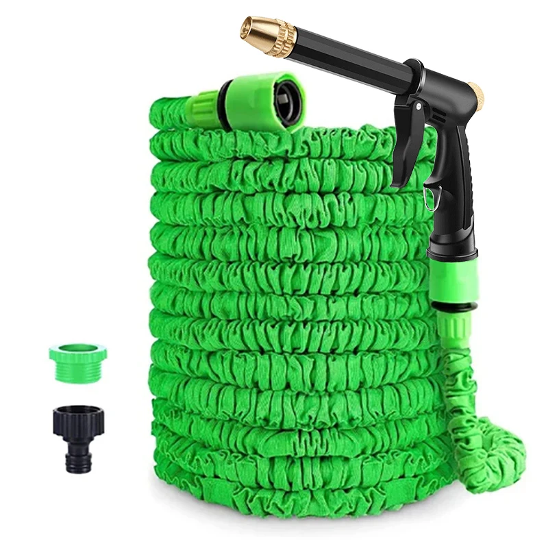 25ft-200ft expandable magic hose home garden watering water pipes high ...
