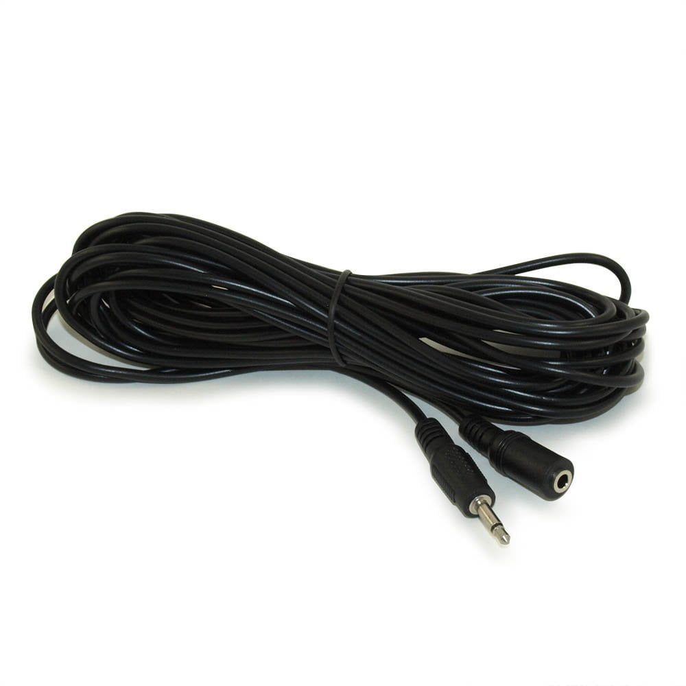 25ft 3.5mm SLIM MONO TS (2 conductor) Male to Female Audio EXTENSION ...