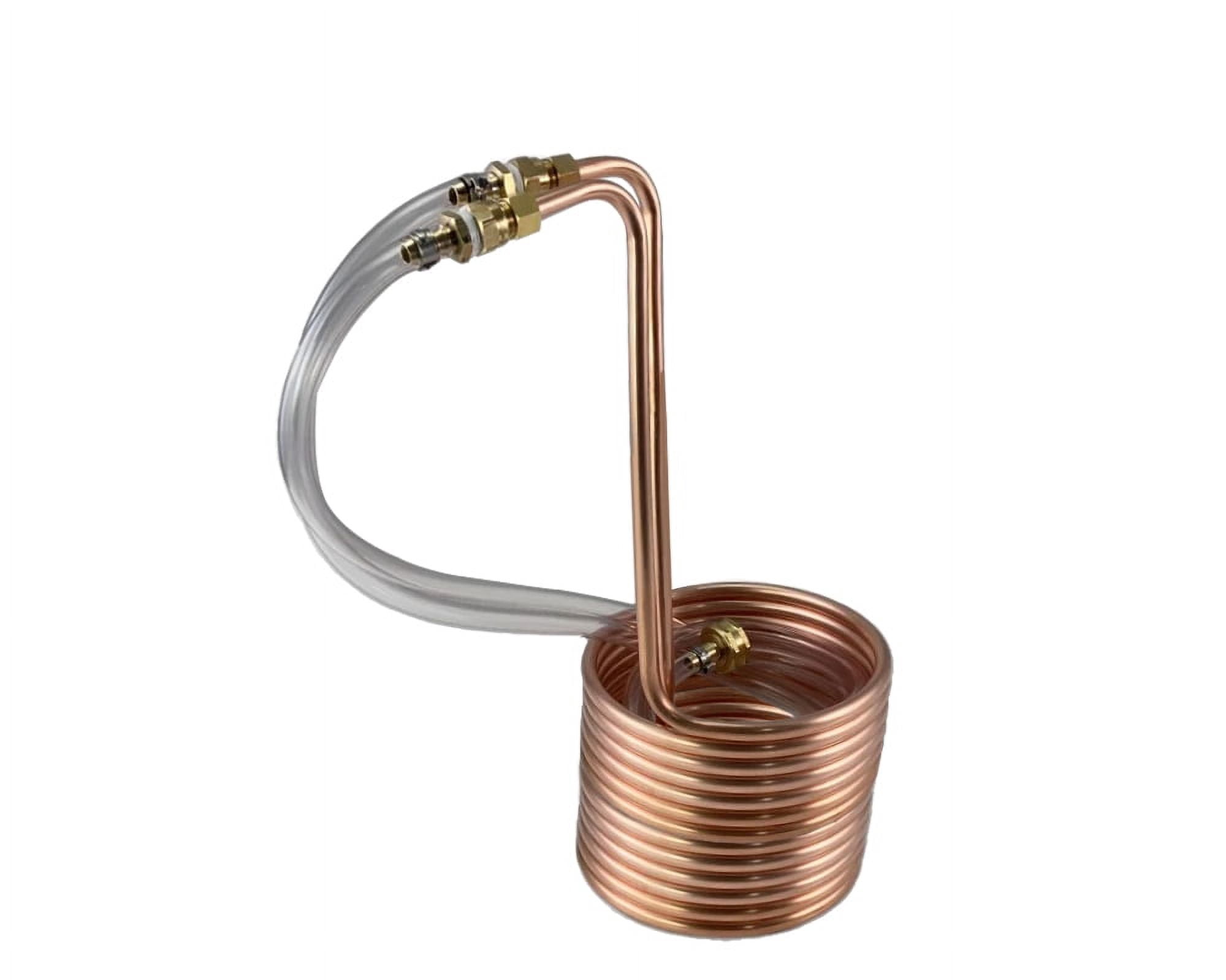 25ft Copper Immersion Wort Chiller - Walmart.com