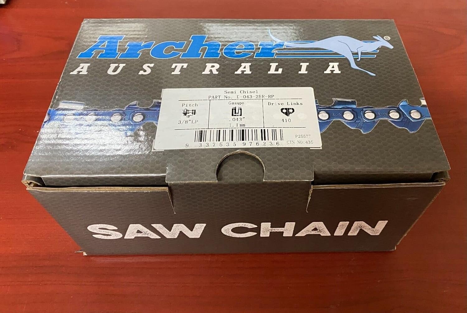 25ft Roll Archer 3/8" (Low-Profile) .043 Gauge Chainsaw Ripping Chain ...