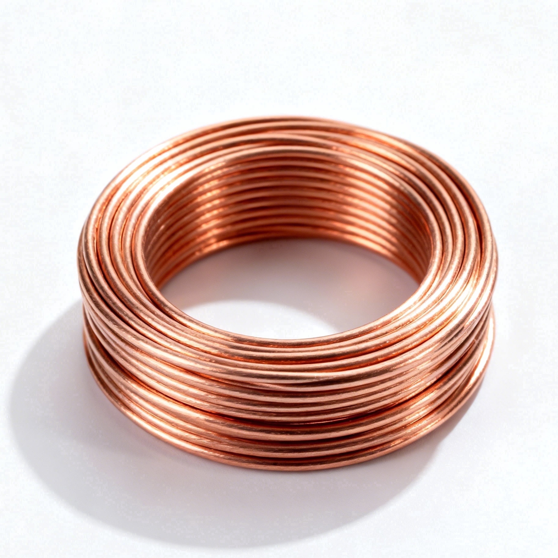25ft Solid Ground Electrical Wire,4 AWG Copper Clad Grounding Cable ...