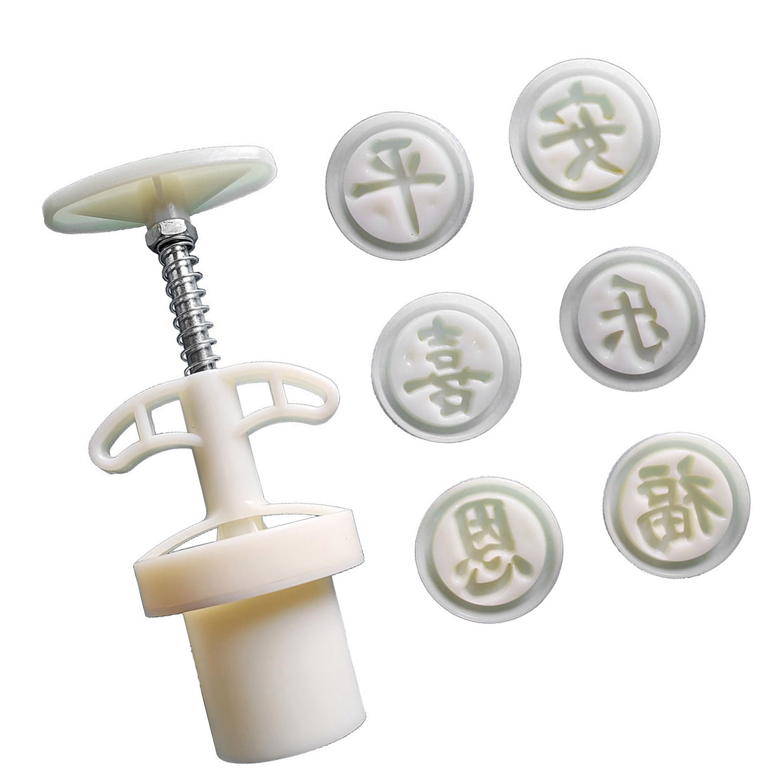 25g Plastic Dessert Molds Dessert Pressing Tool Chinese Characters ...
