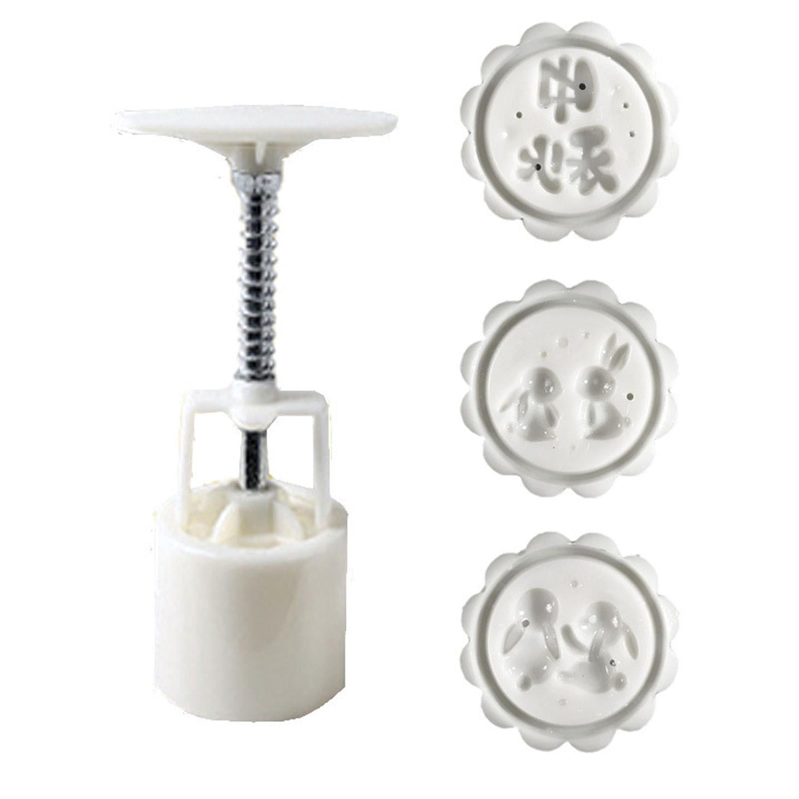25g Plastic Dessert Moulds Dessert Stamps Cartoon Bunny Shaped Pastry ...