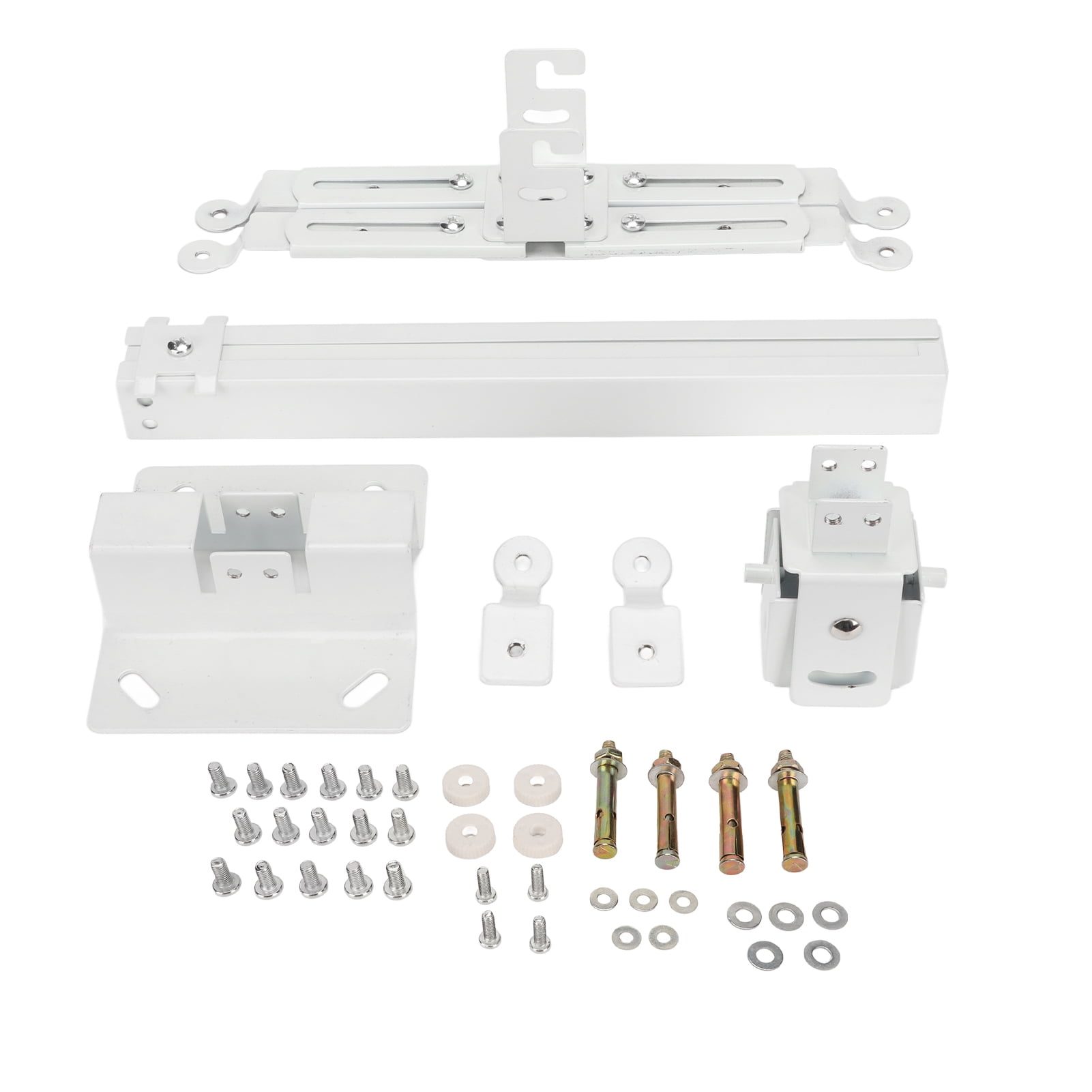 25kg Capacity, 4-Hole Compatibility, Adjustable AngleBracket White ...