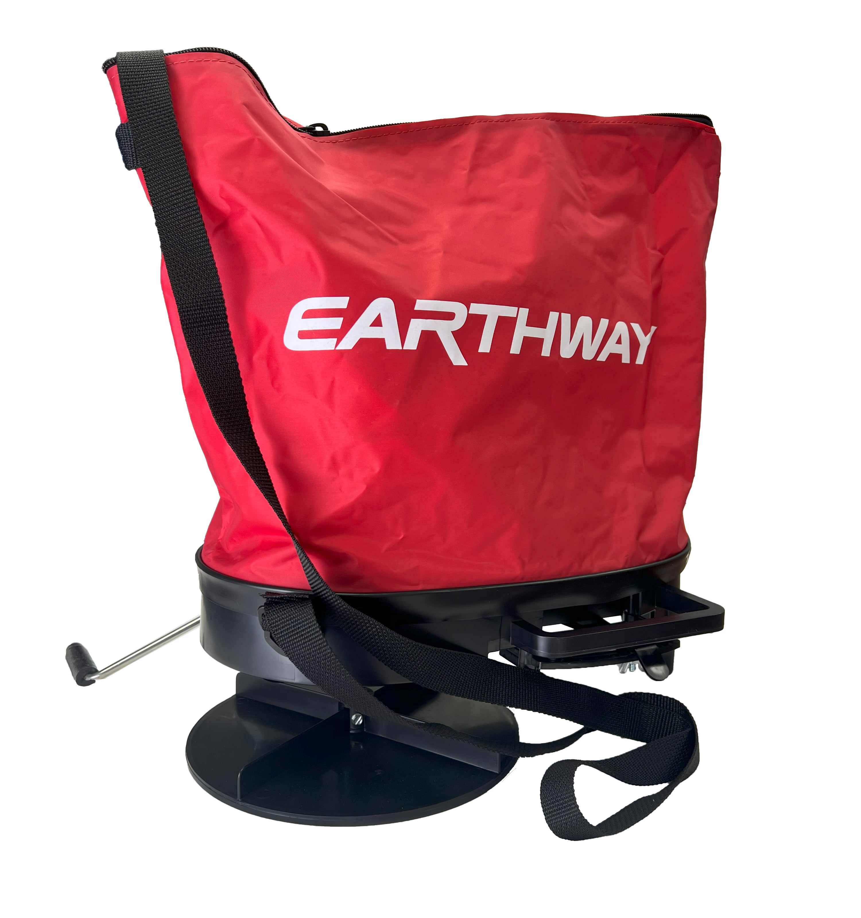 EarthWay 2750 Handheld Lawn Seeder and Spreader, 25lb Red Bag for ...