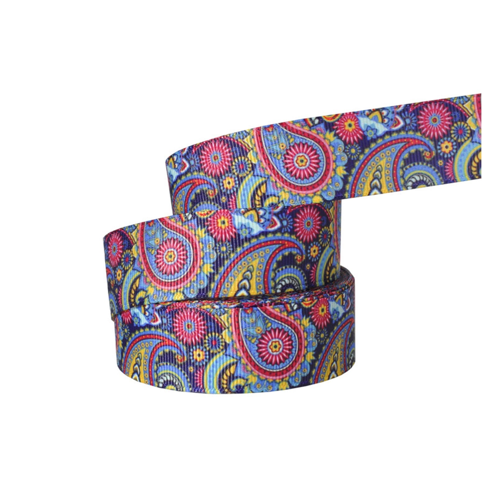 25mm (10yards/lot) Flowers Series Printed Grosgrain DIY Hair Bow ...