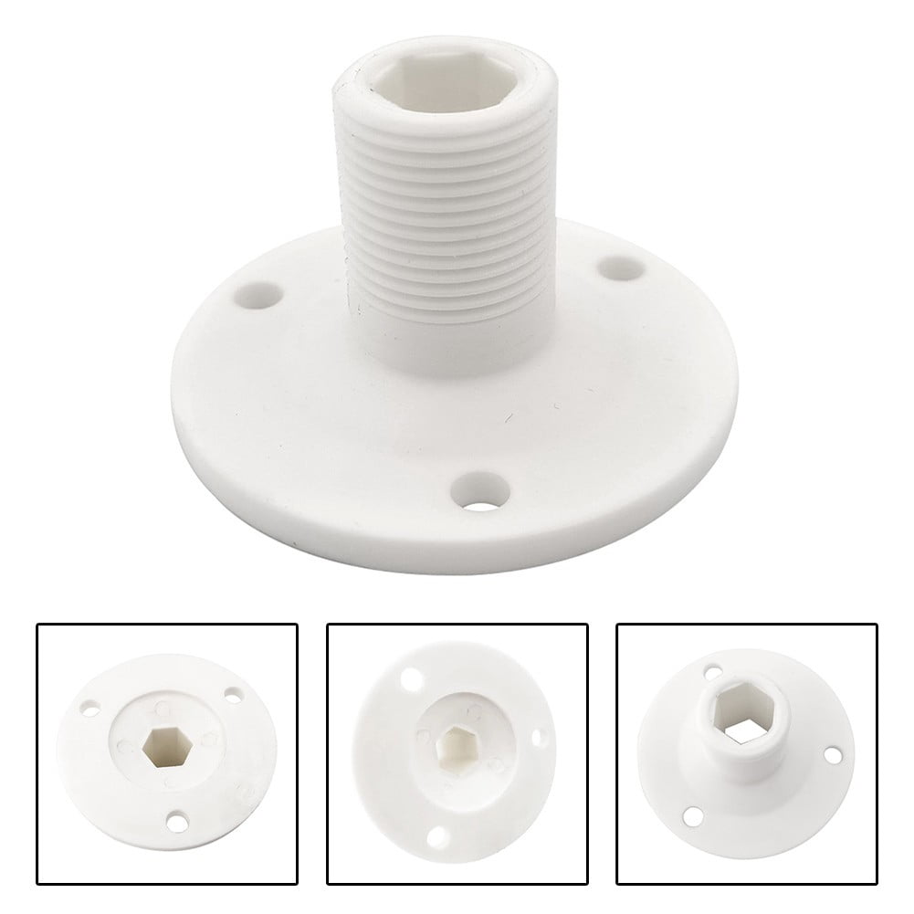 25mm Antenna Base Mount Male Thread Marine Antenna Base Mount Nylon ...