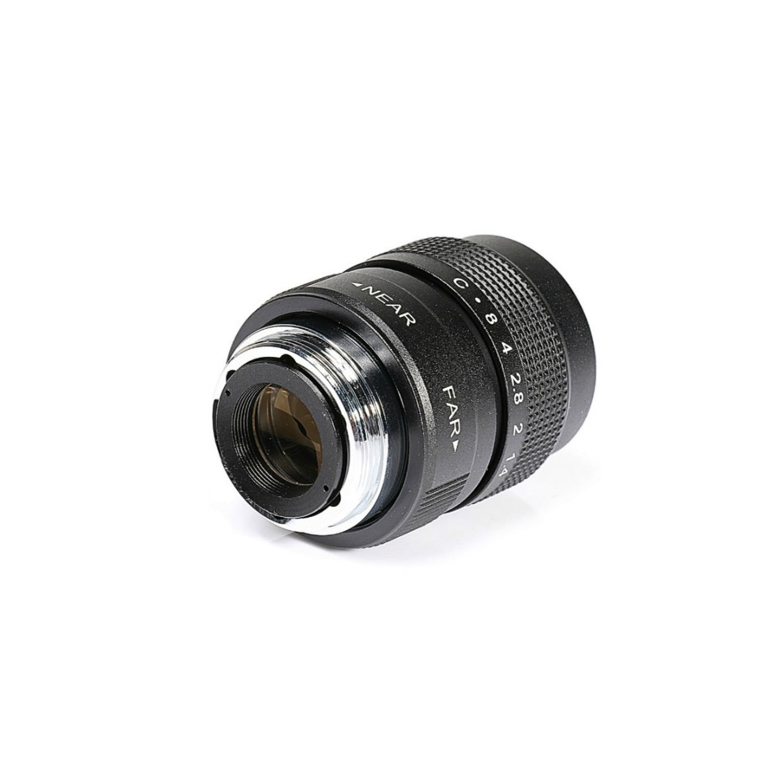 25mm CCTV F1.4 TV Movie Lens+C Mount+Metal Lens Hood ,Clarity and ...