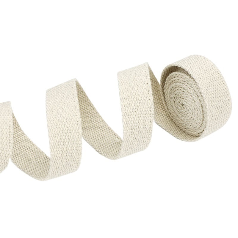 25mm Canvas Cotton Webbings High Tenacity Backpack Strap Webbing Label ...