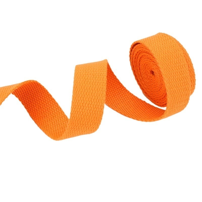 25mm Canvas Cotton Webbings High Tenacity Backpack Strap Webbing Label ...