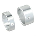 25mm Exercise Machine Handle Covers, Aluminum Alloy End Caps for ...