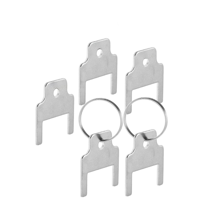 25mm Paper Towel Dispense Keys with Key Rings for Office School Hotel ...