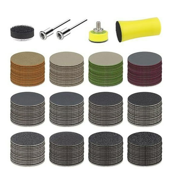 25mm Sanding Pads Sandpaper Discs for Furniture Refinishing on Various ...