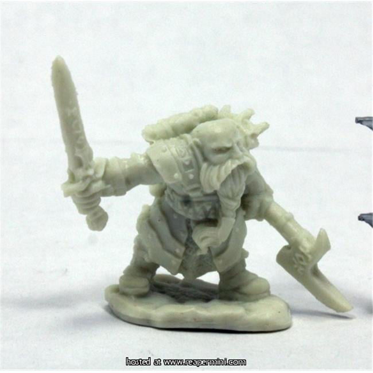 25mm Scale Durgam Deepmug, Dwarf Hero for Werner Klocke - Walmart.com