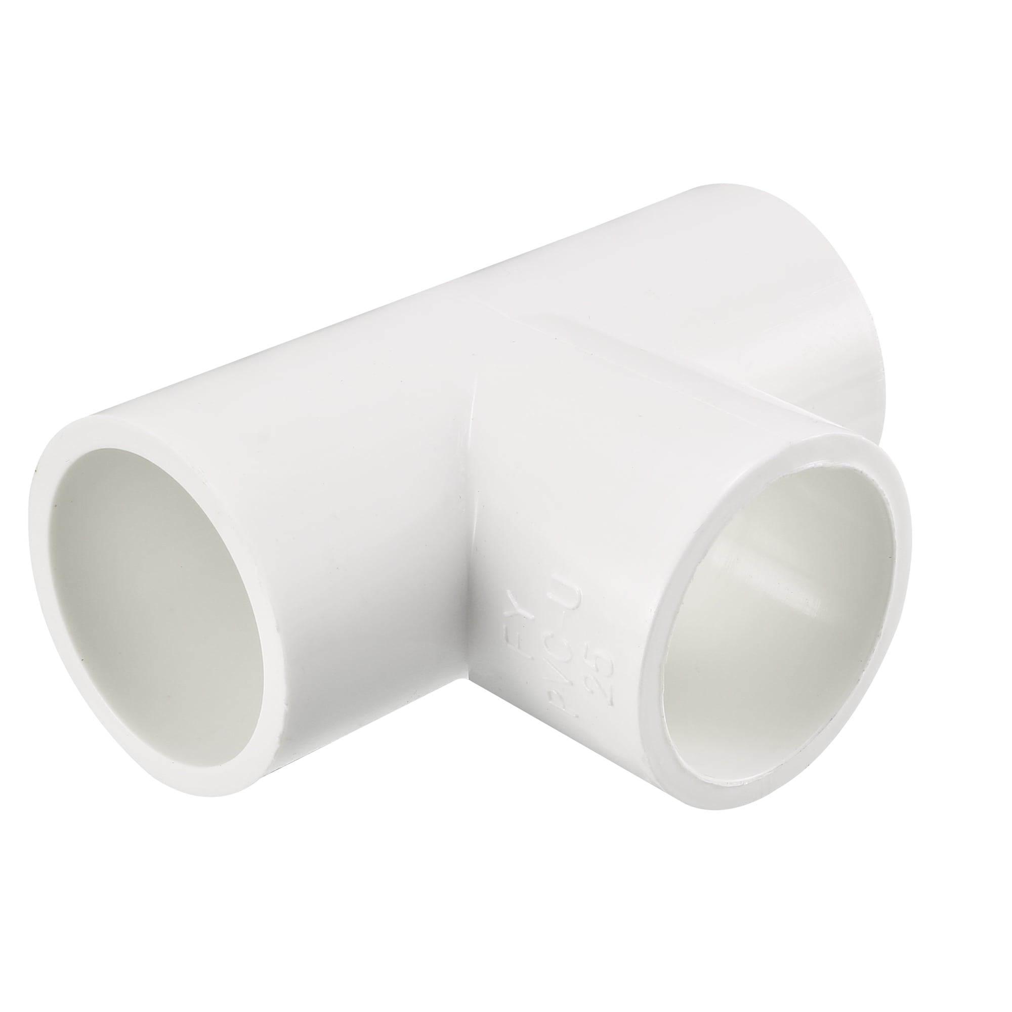 25mm Slip Tee PVC Pipe Fitting T-Shaped Coupling Connectors - Walmart.com