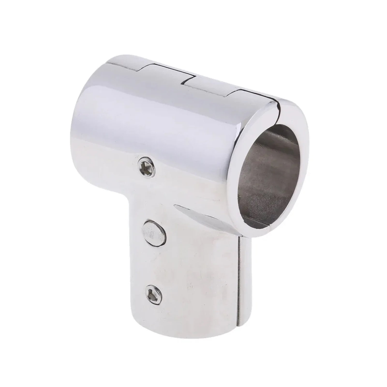 25mm Stainless Steel Marine Boat Hand Rail 90 Degree Tee Fitting Connector 1" Yacht Dock Outdoor ...
