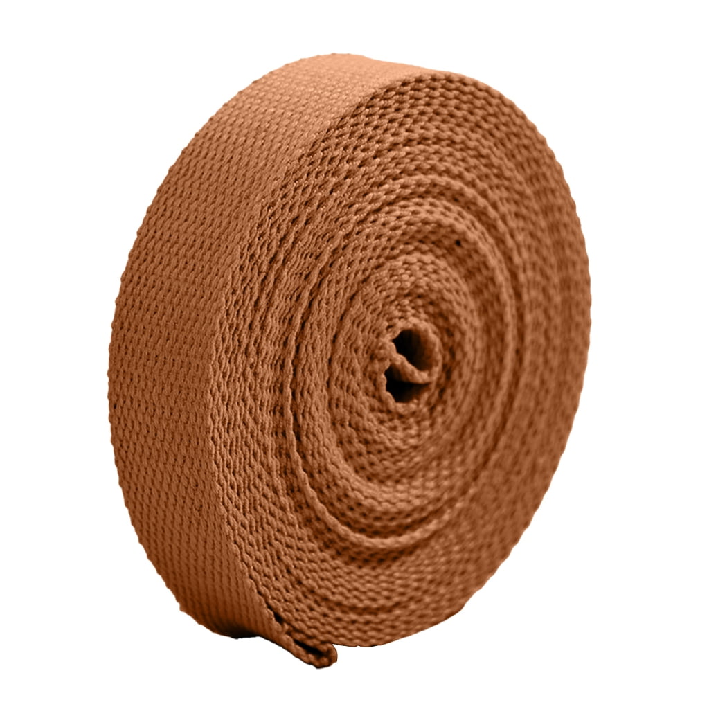 25mm Wide Cotton Webbing Strap for Bag Handle 50Yard Heavy Duty Webbing ...