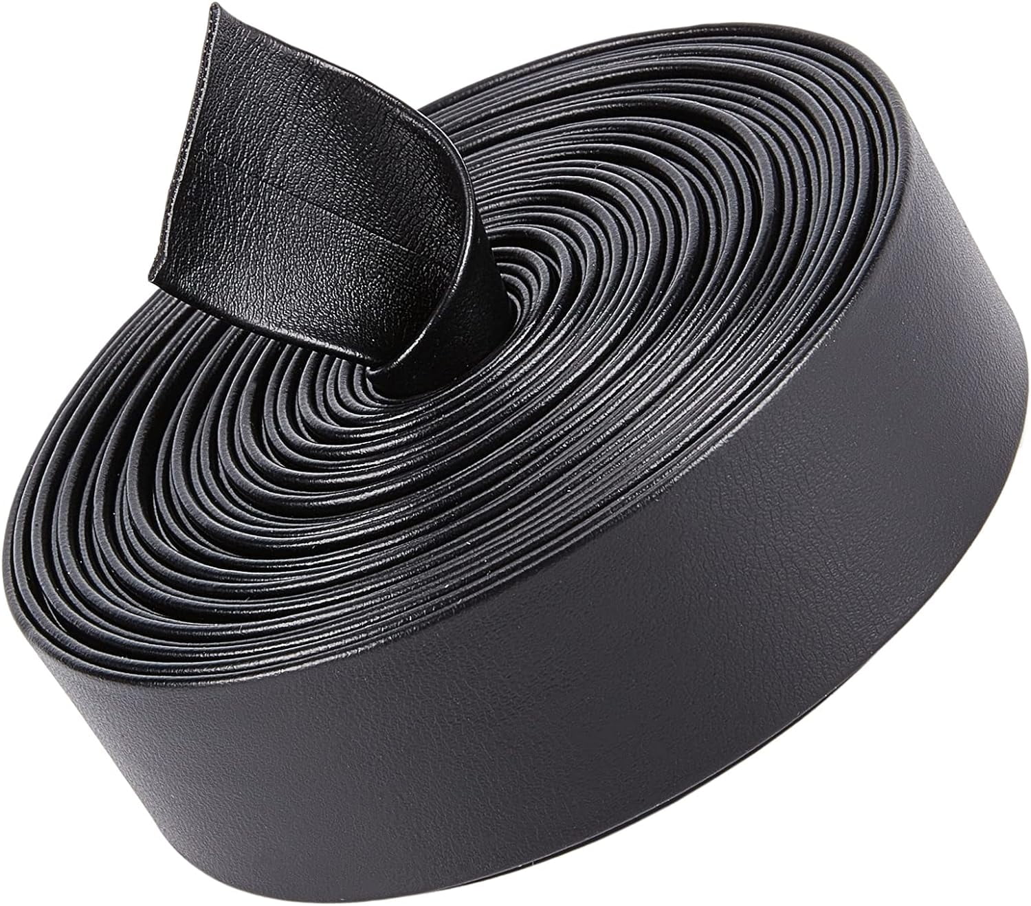 25mm Wide Foldover Leather Strips 5m Leather Trimming Tape Imitation ...