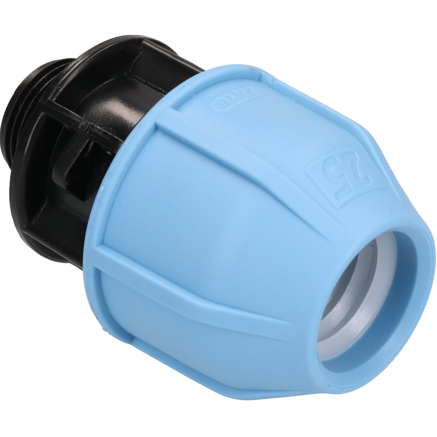 25mm x 3/4" MDPE Male Adapter Compression Coupling Fitting Water Pipe ...