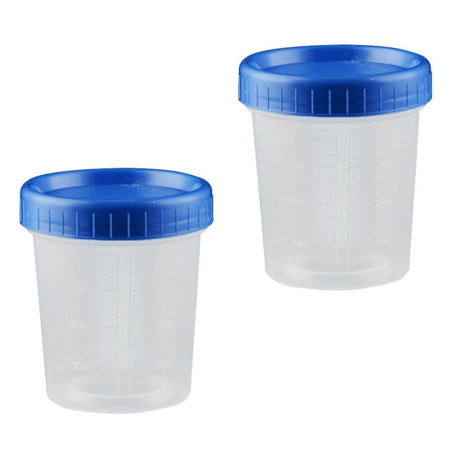 Disposable Measuring Cups with Lids Transparent Plastic Material for ...