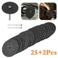 25pcs 32mm Abrasive Cutting Disc &2pcs Mandrels Grinding Wheels Set Saw ...