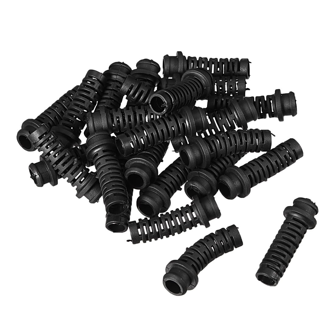 25pcs 6mm Inner Dia Strain Relief Cord Boot Protector Power Tool Hose ...