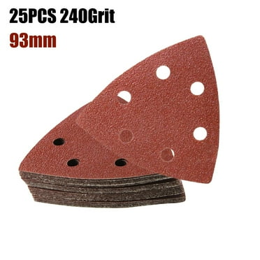 WEN 1/4-Sheet Sander 240-Grit Hook-and-Loop Sandpaper (10-Pack) - Walmart.com
