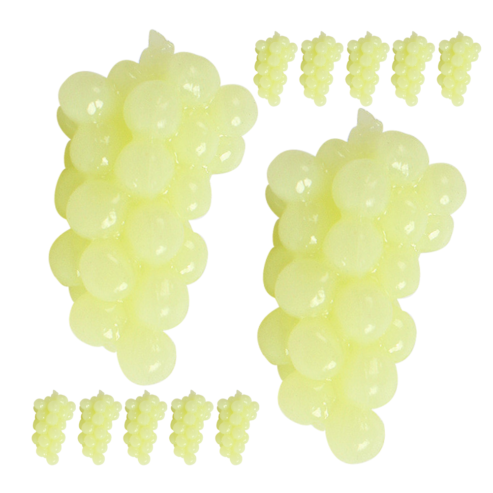 25pcs Artificial Grape Model Simulated Squeeze Grape Ornament Slow ...