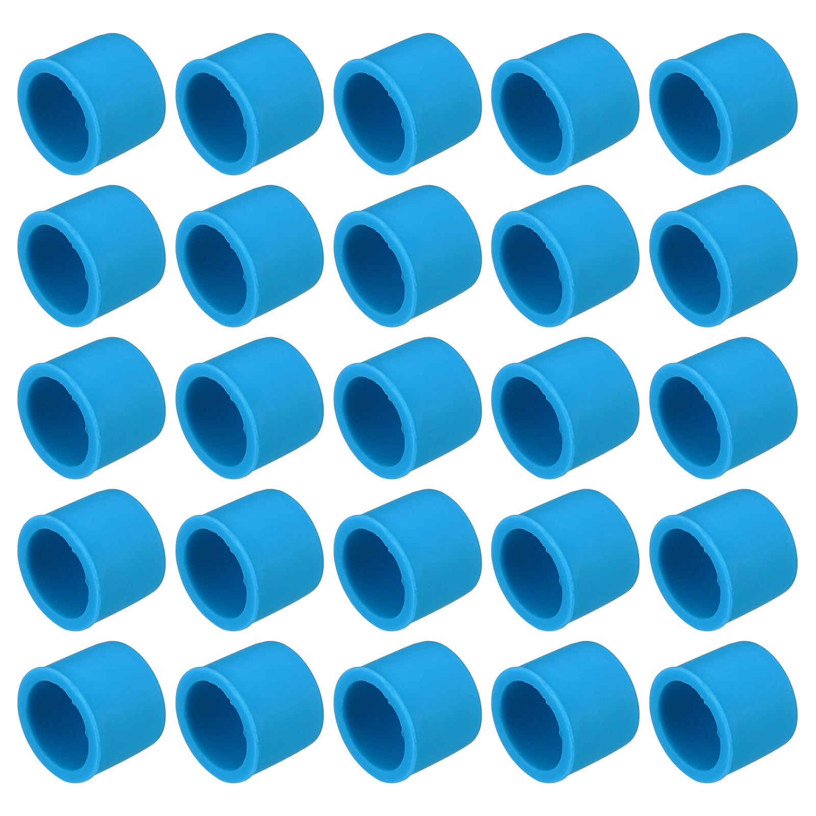 25pcs Auto RCA Port Duct Covers Cap Silicone Plugs Protector for DVD ...