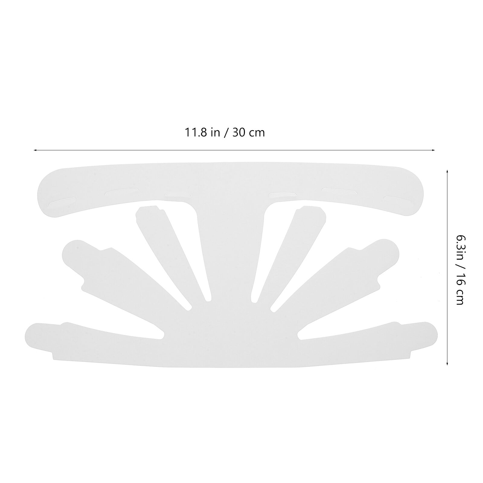 25pcs Baseball Cap Liner Insert Baseball Hat Liner Anti-deformation Cap ...