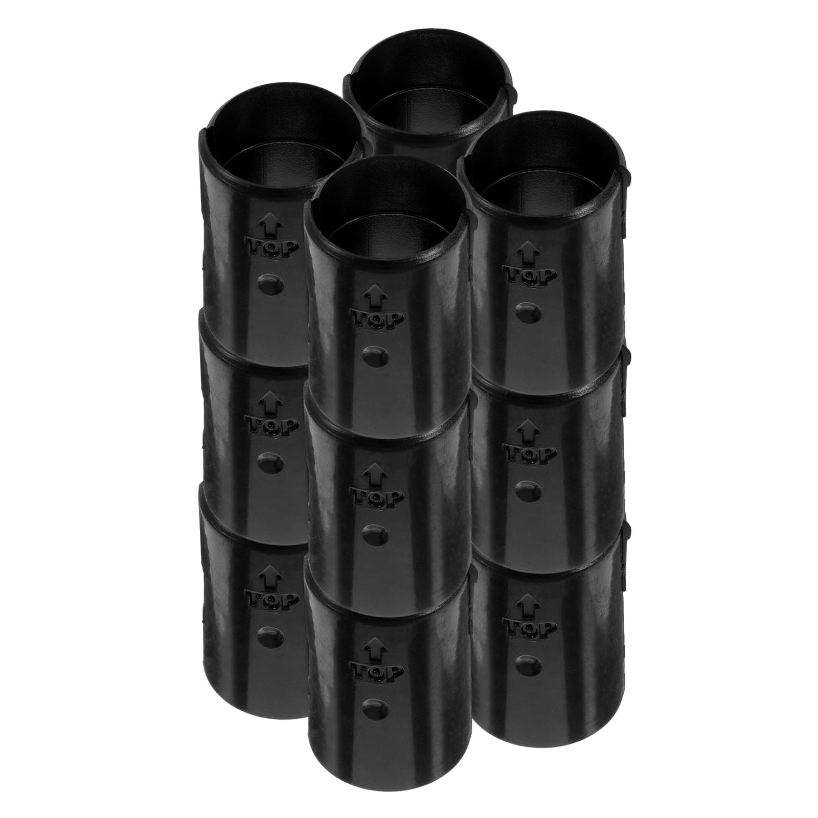 25pcs Black Wire Shelf Lock Clips Plastic Clips for Secure and Stable ...