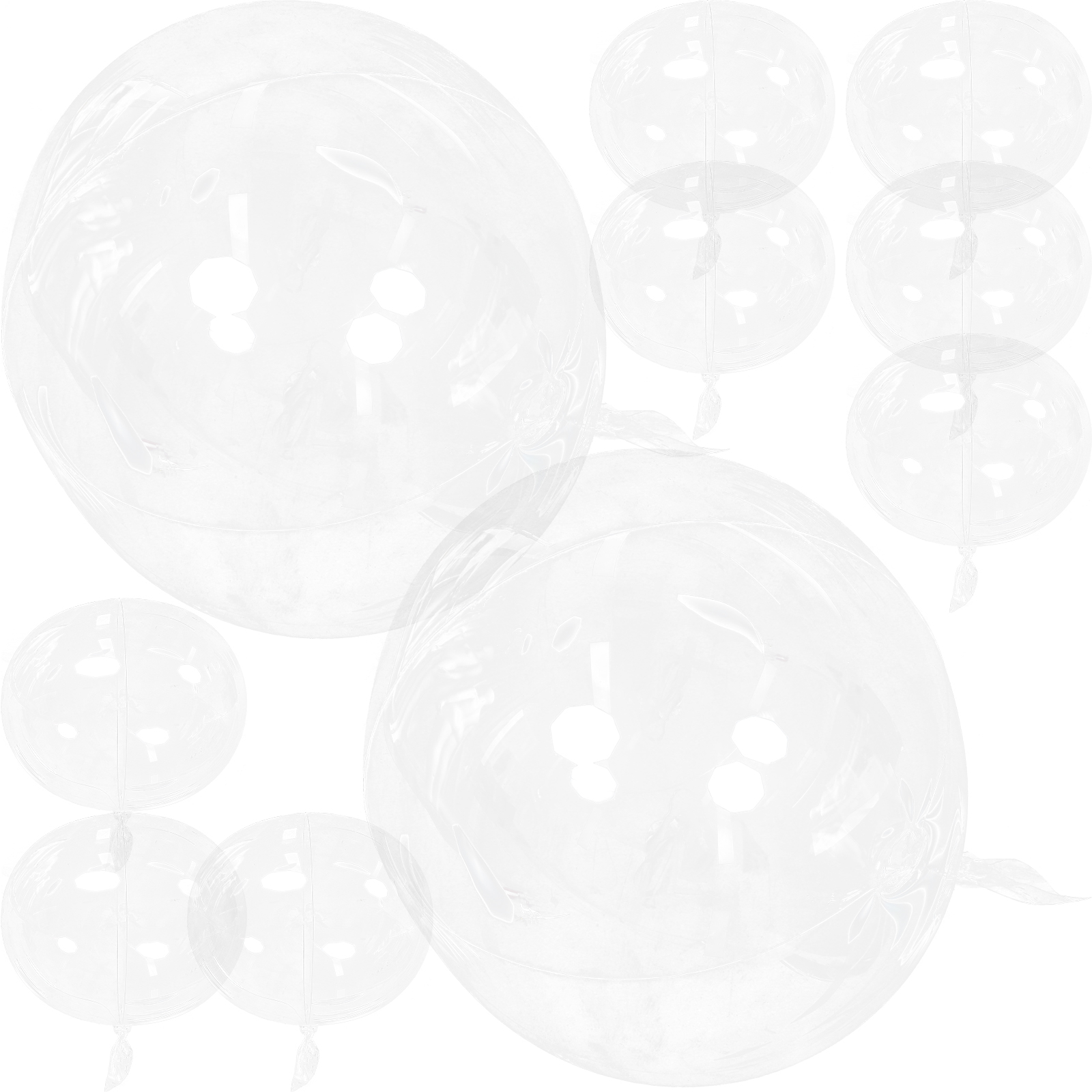 NUOLUX Bouquet Wrapping Balloons TPU for Family and Friends 25Pcs ...