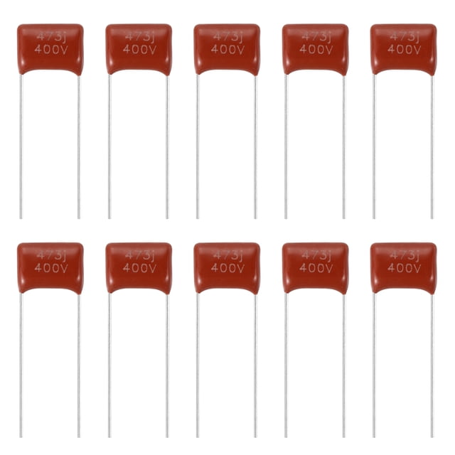 25pcs CBB22 Capacitor 400V 473J 0.047UF Metallized Polypropylene Film ...