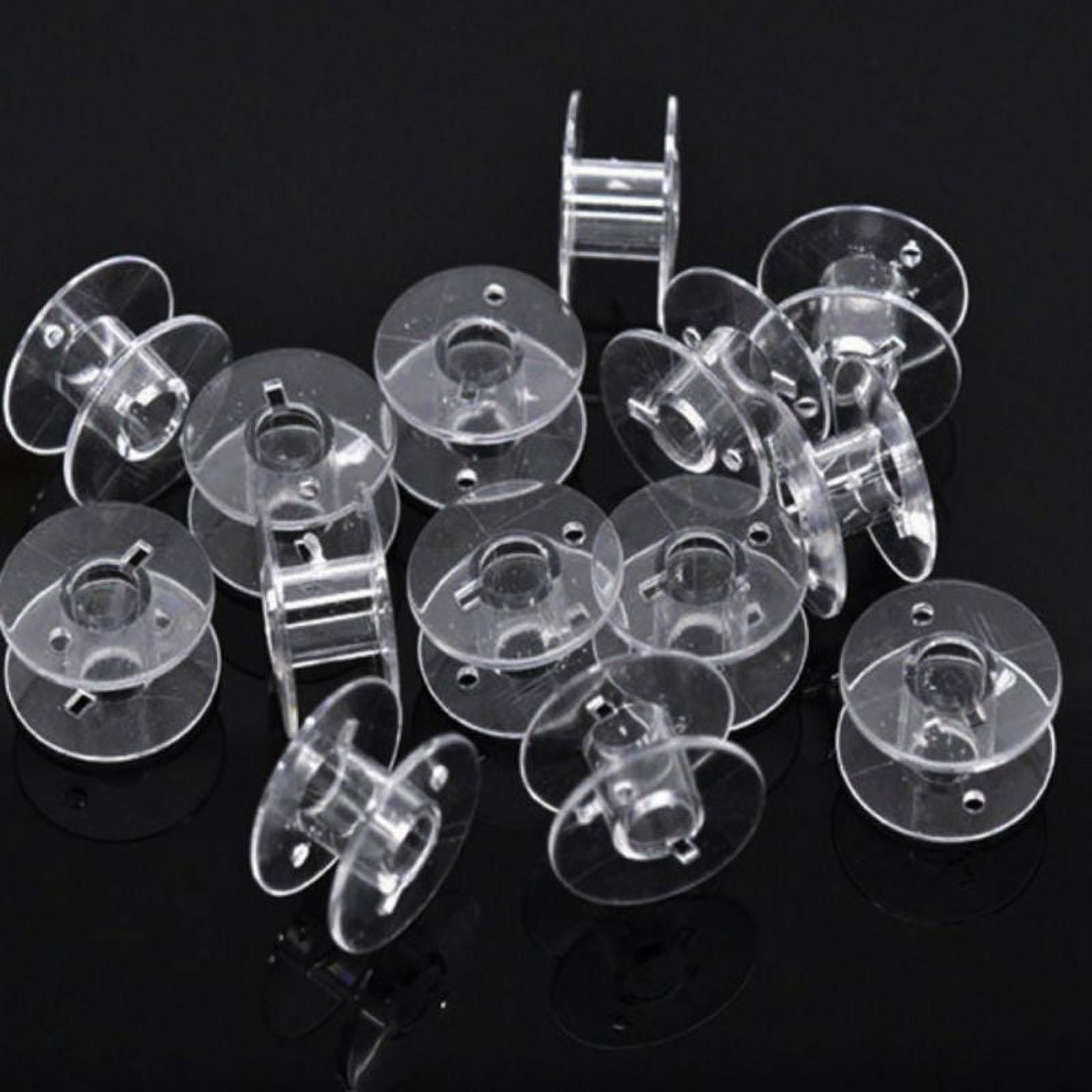 25pcs/Case SA156 Plastic Machine Bobbins Spool Domestic Sewing For ...