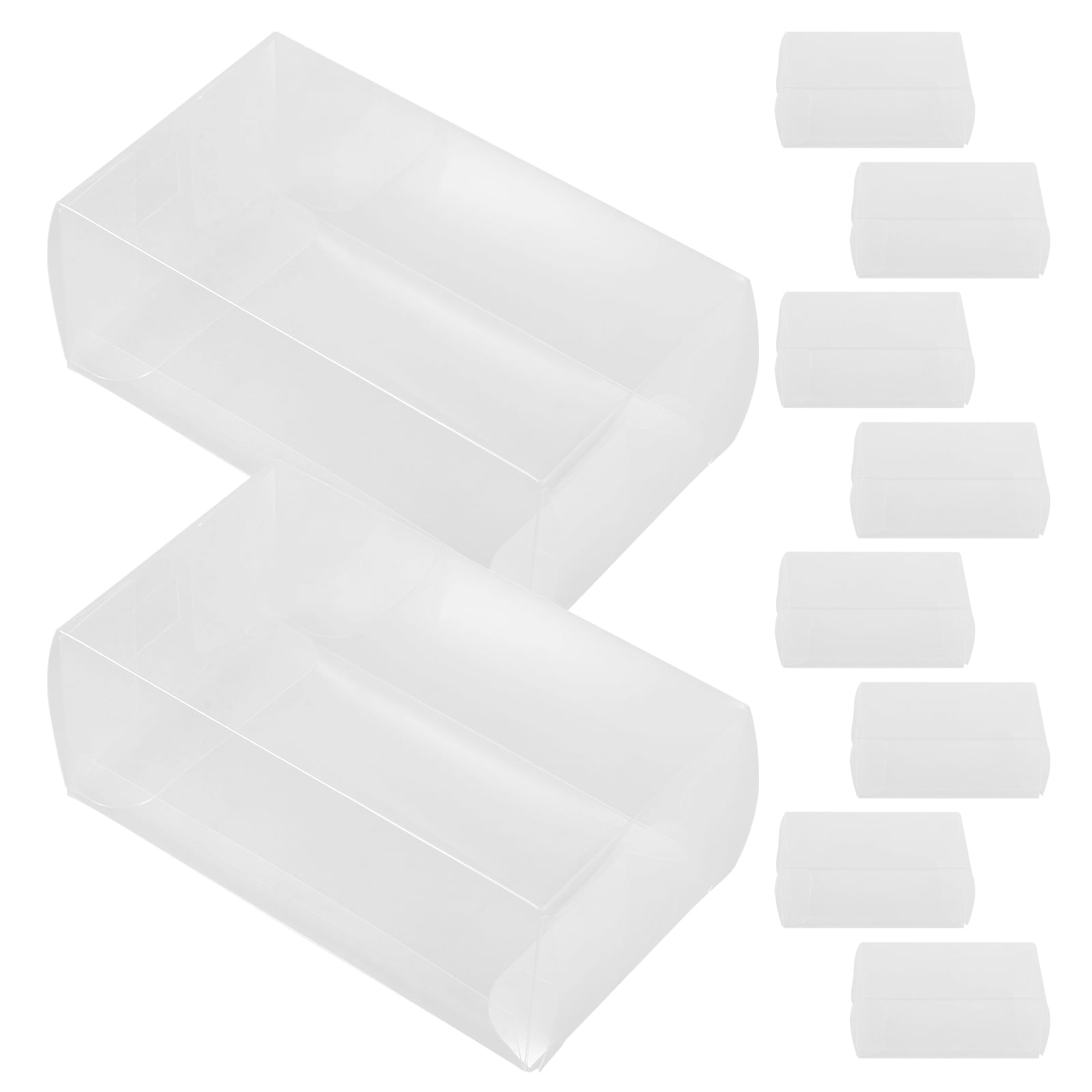 Worgeous Clear PET Popsicle Boxes for Displaying Desserts 25pcs ...