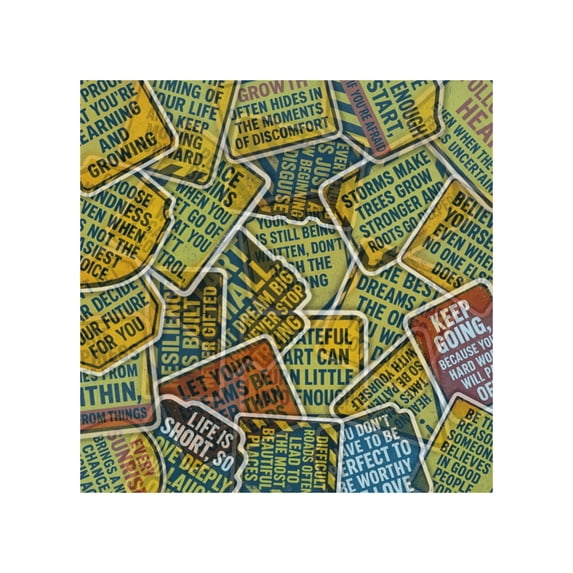 25pcs Creative Sticker Pack, Waterproof Vinyl Decals for Laptops ...