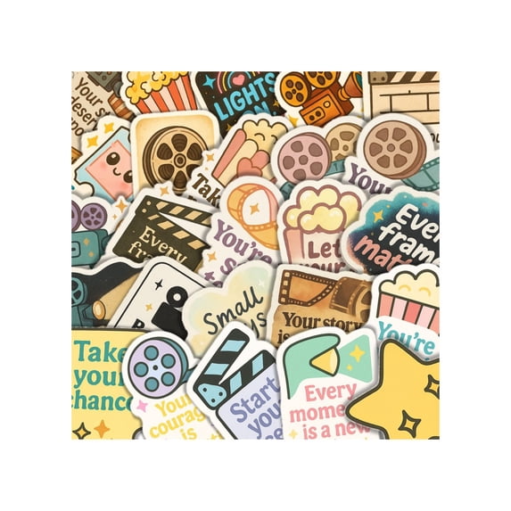 25pcs Creative Sticker Pack, Waterproof Vinyl Decals for Laptops ...